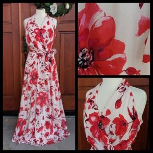 chetta b Dresses | Plus Size Lace Gown With Sash | Poshmark